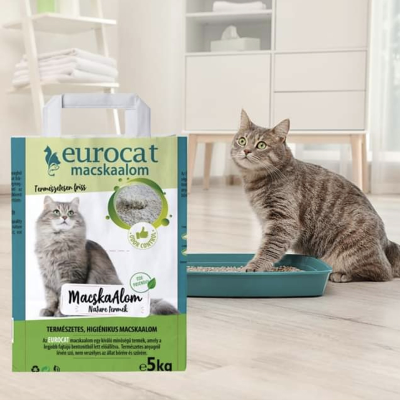 Eurocat posip za mačke 5kg - S&T trade